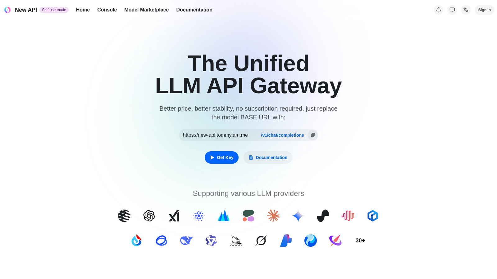 TommyLam API API 价格与基准 | LMSpeed